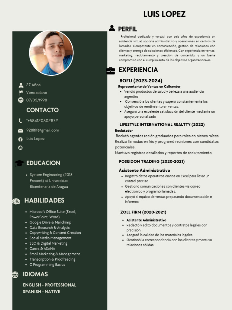 Luis Lopez | PDF | Software | Informática