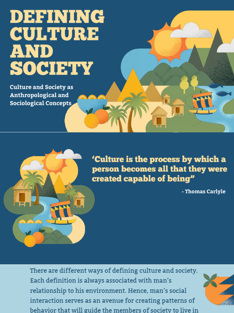 UCS 2nd Topic Defining Culture and Society | PDF | Society | Socialization