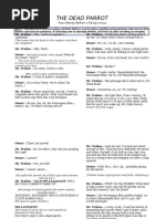 Dead Parrot - Monty Python Scripts | PDF | British Comedy Troupes ...