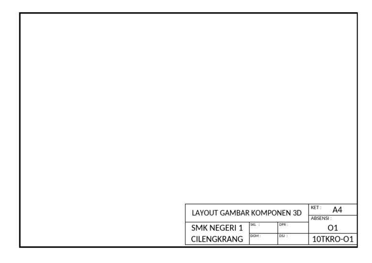 Layout Tugas Gambar | PDF