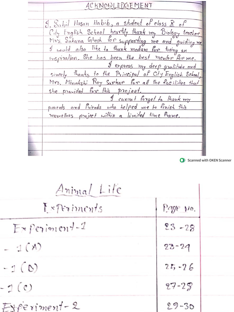 10 Bio Project | PDF