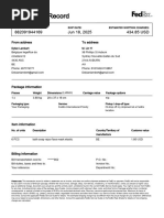 Waybill Sample | PDF | Invoice | Mail