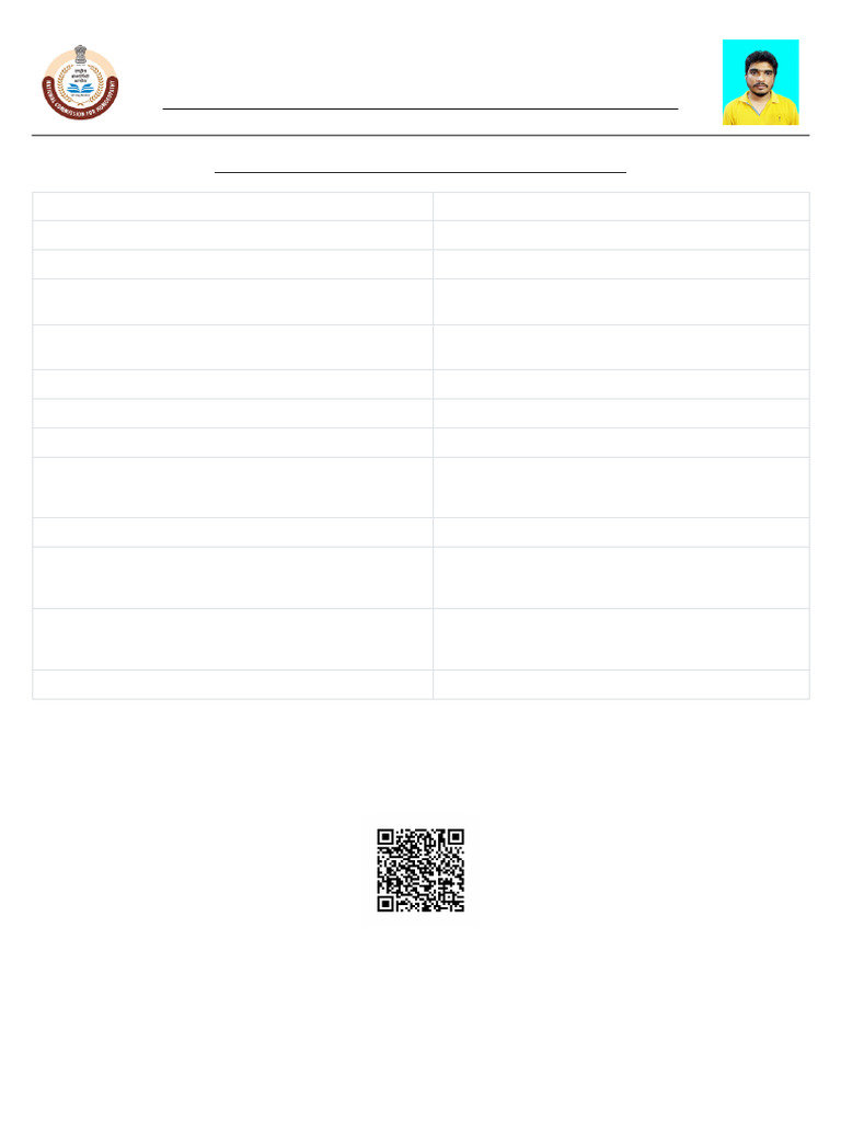 NRH Registration Certificate Details | PDF