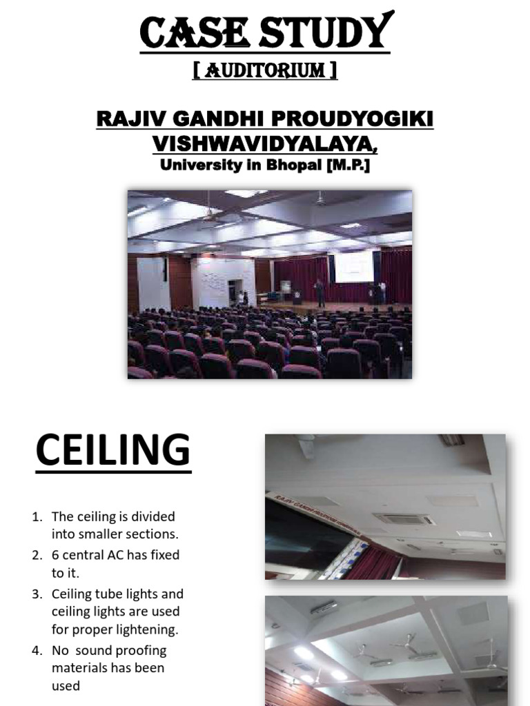 RGPV Auditorium | PDF