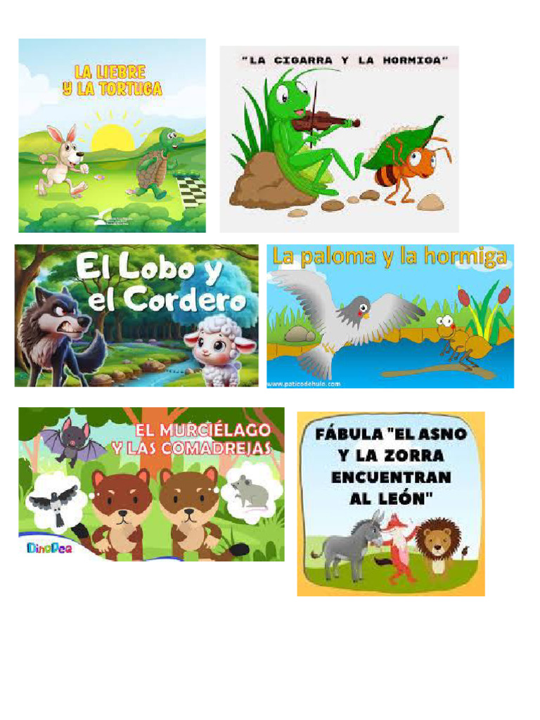 Fabulas Esopo | PDF