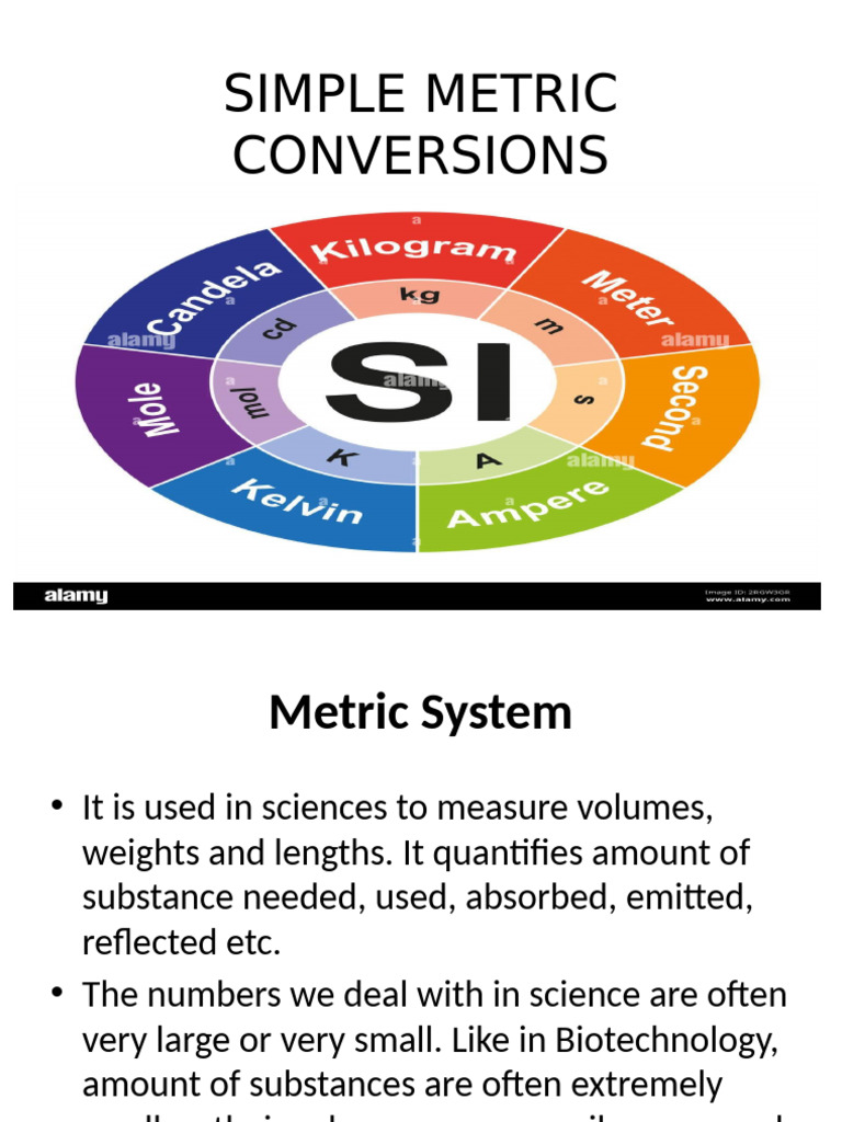 Simple Metric Conversions & Lab Techniques | PDF | Gel Electrophoresis ...