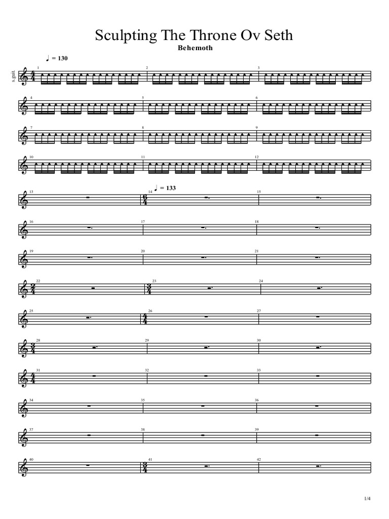 Behemoth's - Sculpting The Throne Ov Seth (Inferno) | PDF | Epidemics