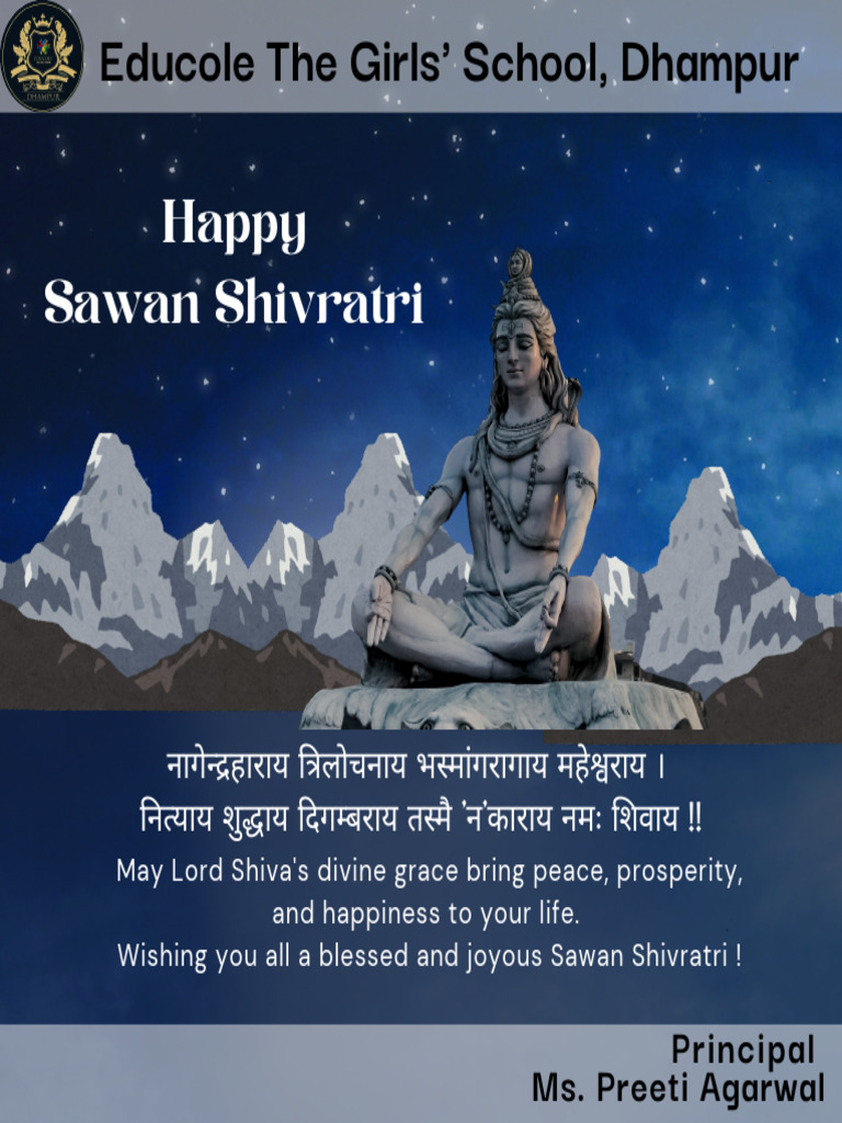 Happy Sawan Shivratri | PDF