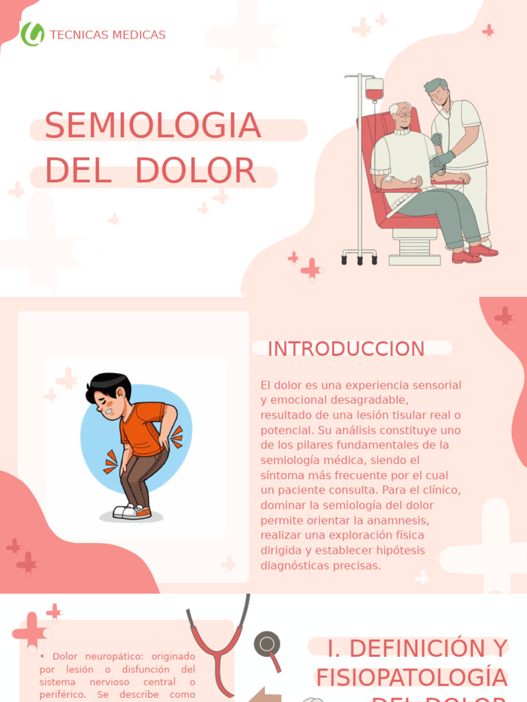 Semiologia Del Dolor | PDF | Dolor | Clínica