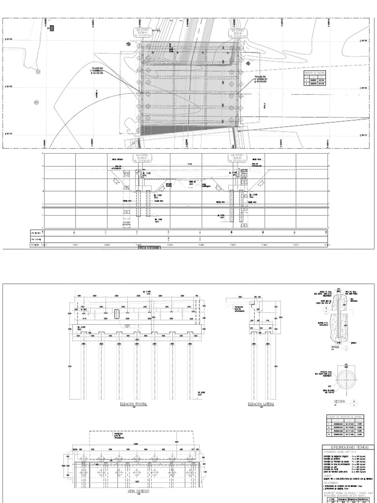 Planos Puente Viga Losa | PDF