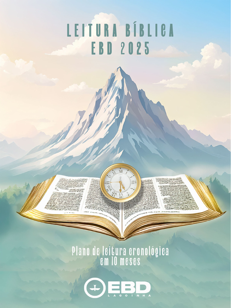 EBD Plano de Leitura Cronológica 2025 | PDF | Bíblia | Narrativa