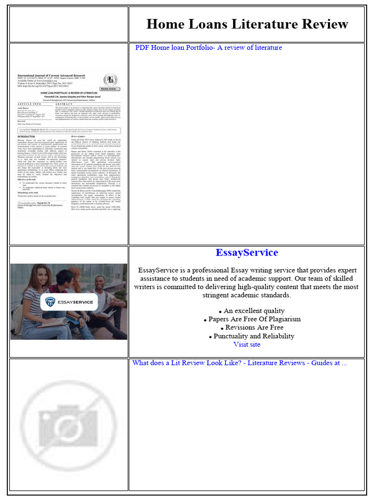 Home Loans Literature Review | PDF | Electric Vehicle | Electric Car
