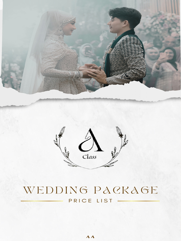 Wedding Package Price List | PDF