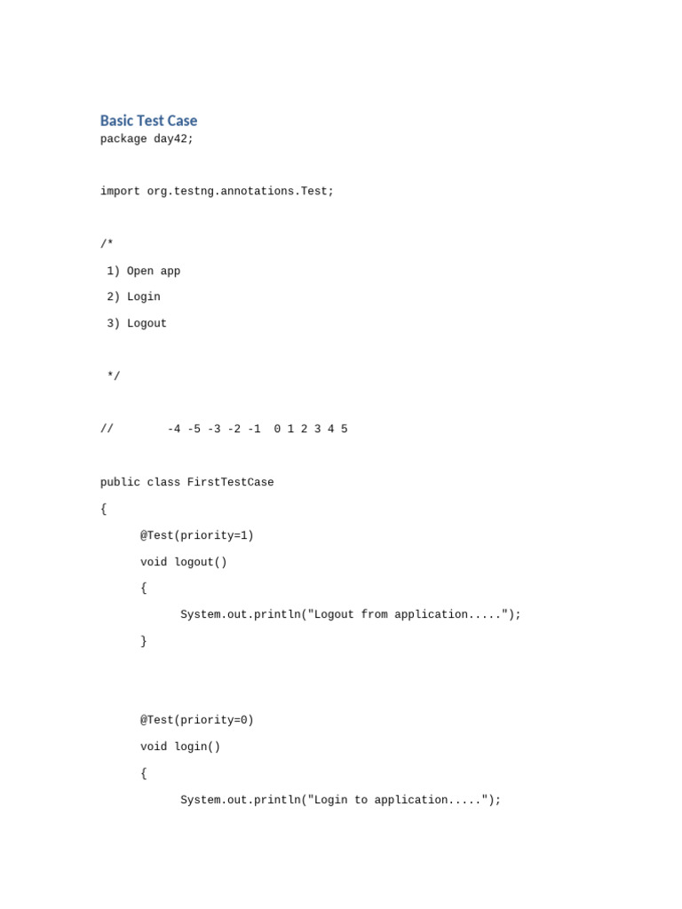 Selenium Codes Organized by Concept | PDF | Selenium (Software) | Software