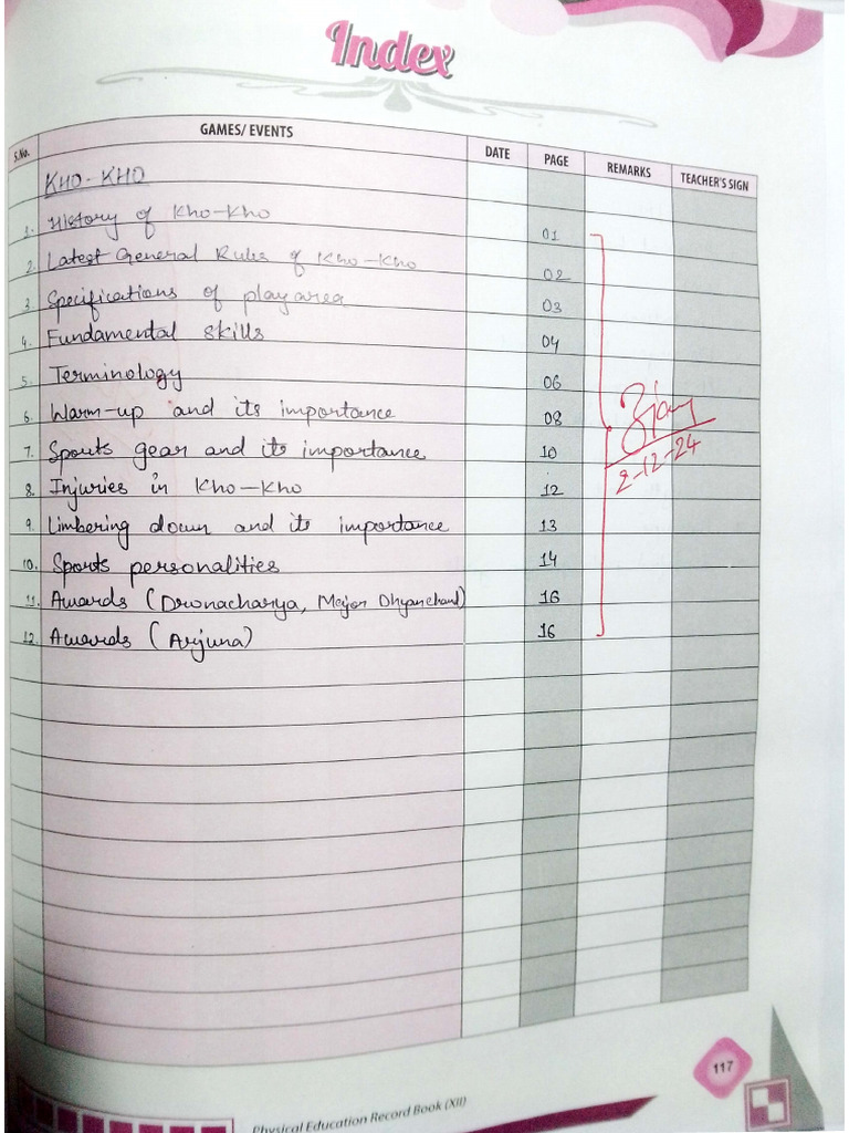 Physical Education Lab Manual Class 12 | PDF