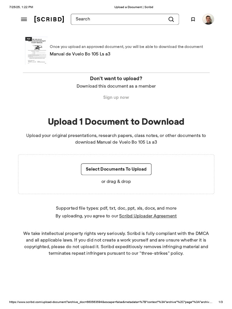 Upload A Document - Scribd | PDF | Scribd