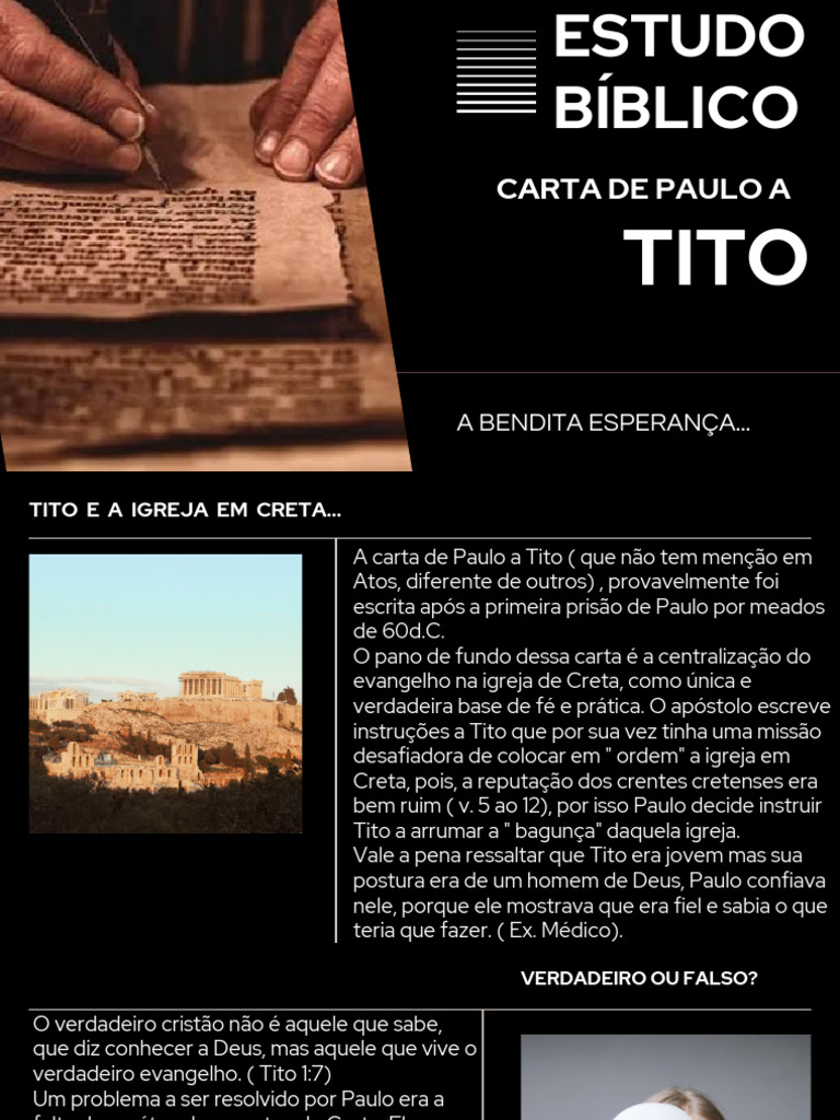 Estudo Bíblico - 20250404 - 190434 - 0000 | PDF | Apóstolo Paulo ...