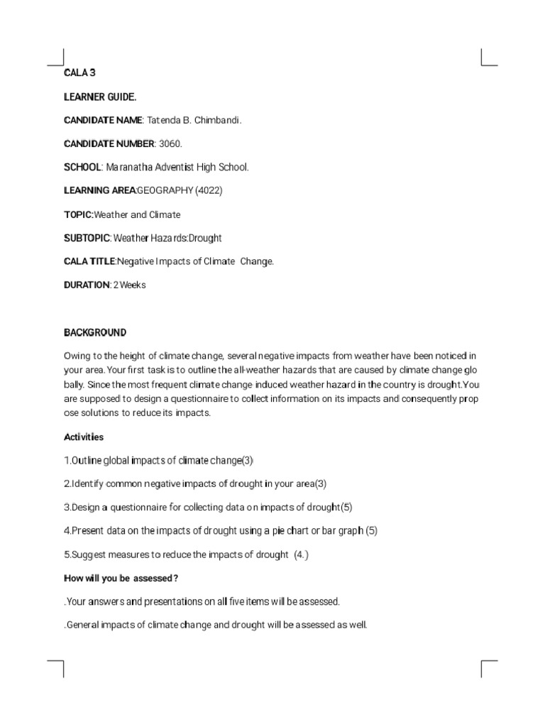 Geo CALA 3 - Phoenix | PDF