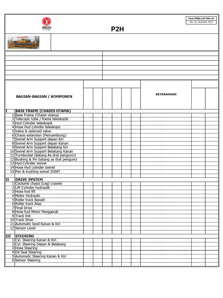 Form PPA Concrete Paver Gomaco (CPV) | PDF | Manufactured Goods | Gas Technologies