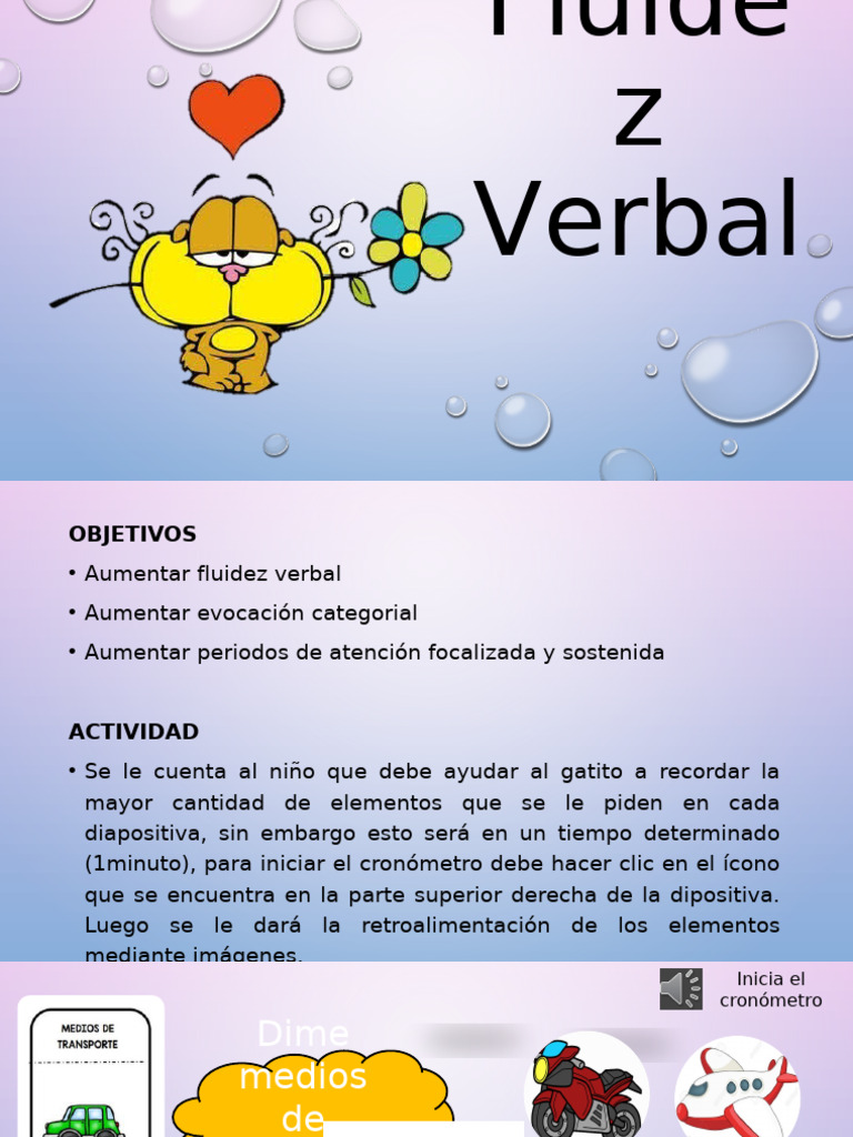 Fluidez Verbal | PDF