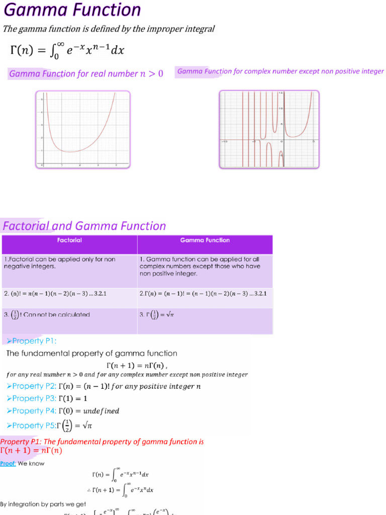 Gamma Beta Function Pdf