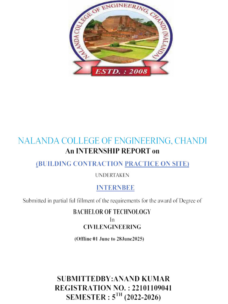 Internship 1 | PDF