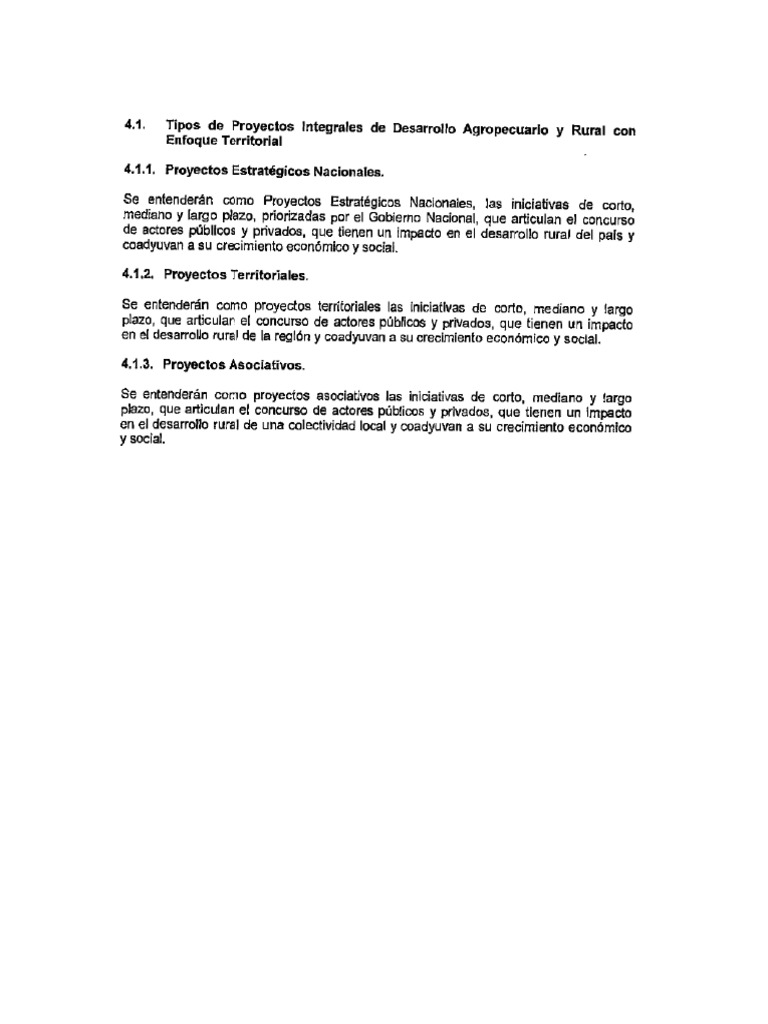 Tipos de Proyectos | PDF