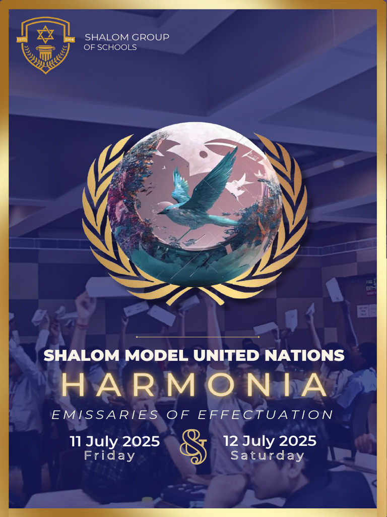 Shalom Harmonia MUN 2025 Overview | PDF