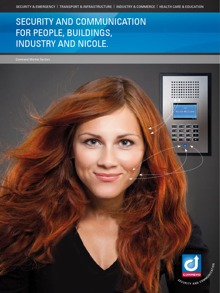 Commend Intro Folder-V10-0113 Sales | PDF | Telephone | Microphone