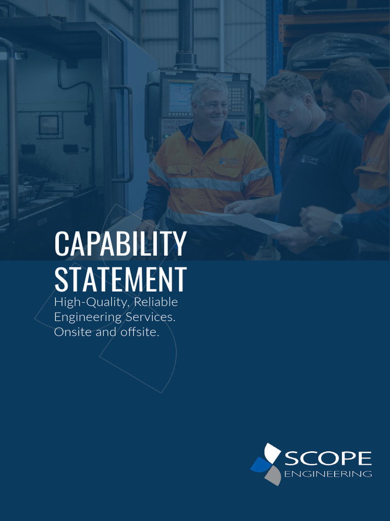 Scope Engineering Services Overview | PDF | Engineering | Welding