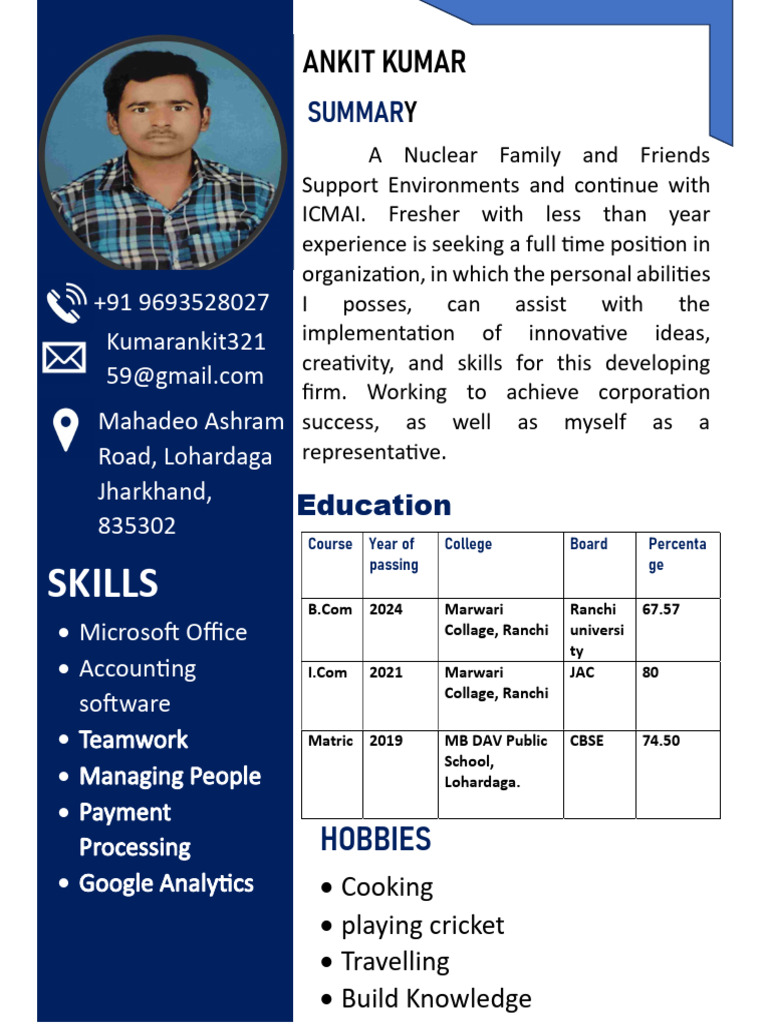 Ankit Updated Resumes | PDF