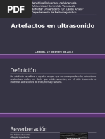 Clase No 3. Artefactos Ecográficos | PDF | Ultrasonido