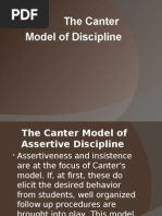 Models of Discipline | PDF | Reinforcement | Nonverbal Communication