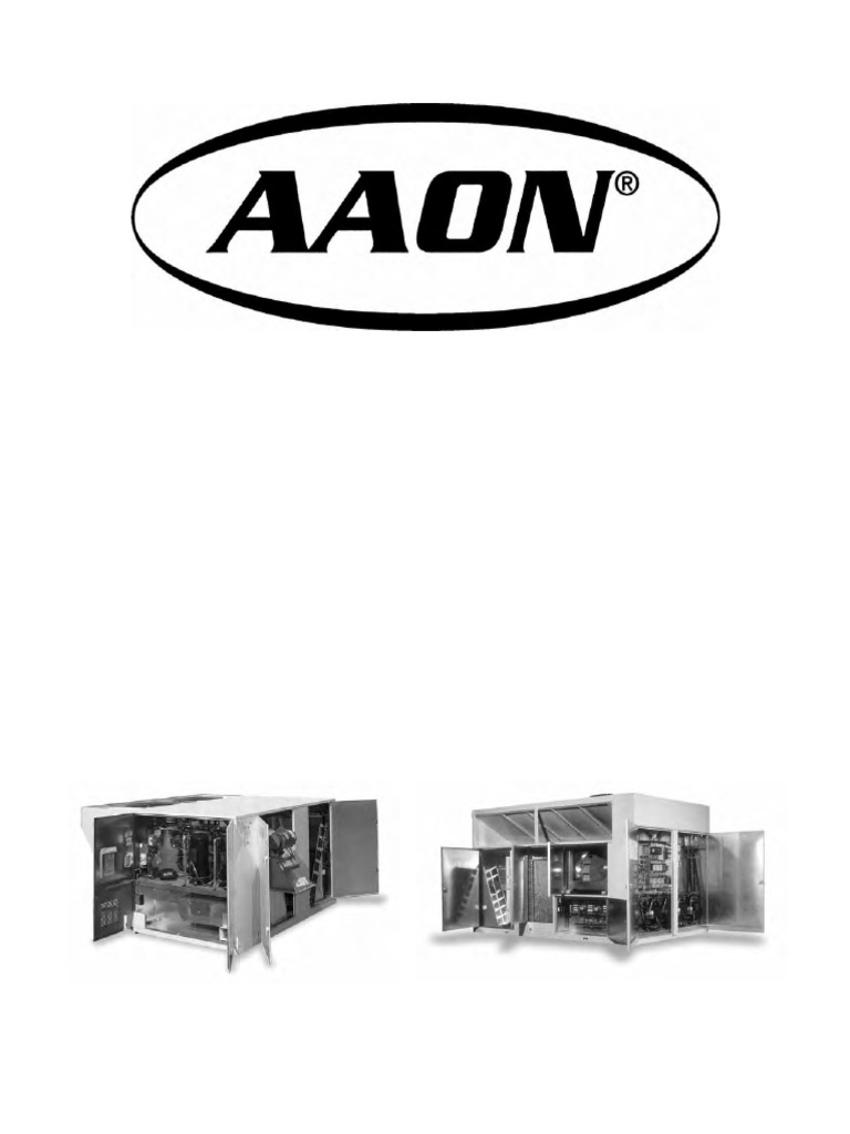 AAON RM/RN Series Specifications Guide | PDF | Air Conditioning | Water ...