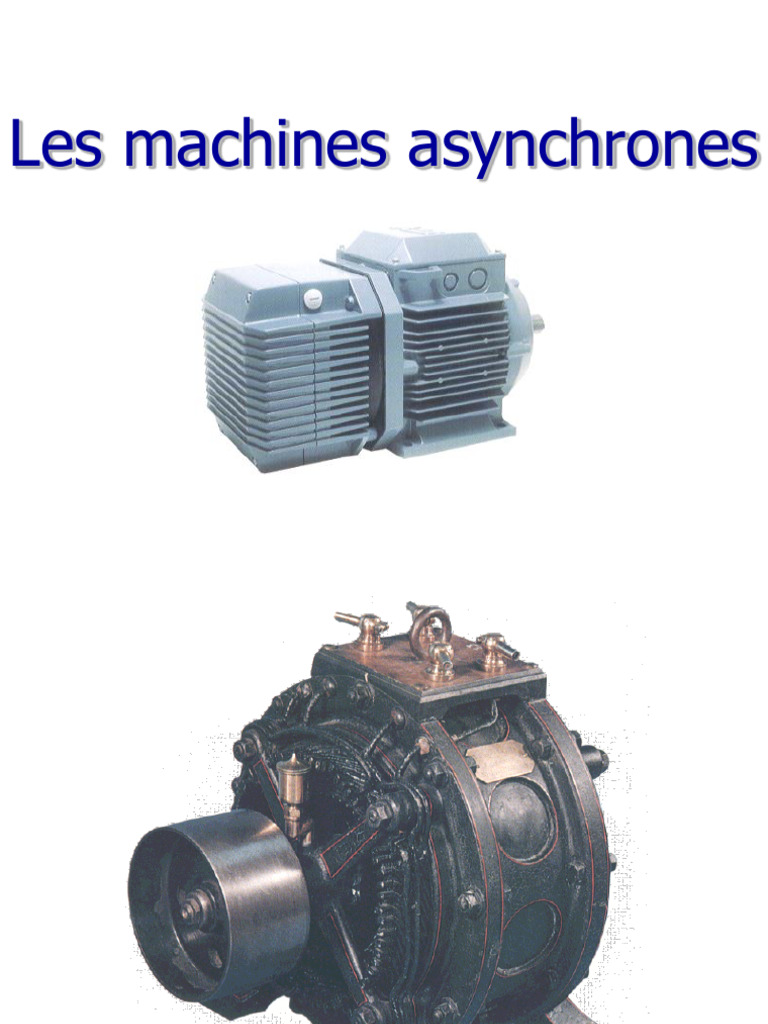 Moteurs Asynchrones Triphasés | PDF | Machine | Électricité