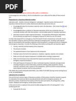 Laboratory Emergency Plan | PDF | Emergency Management | Emergency