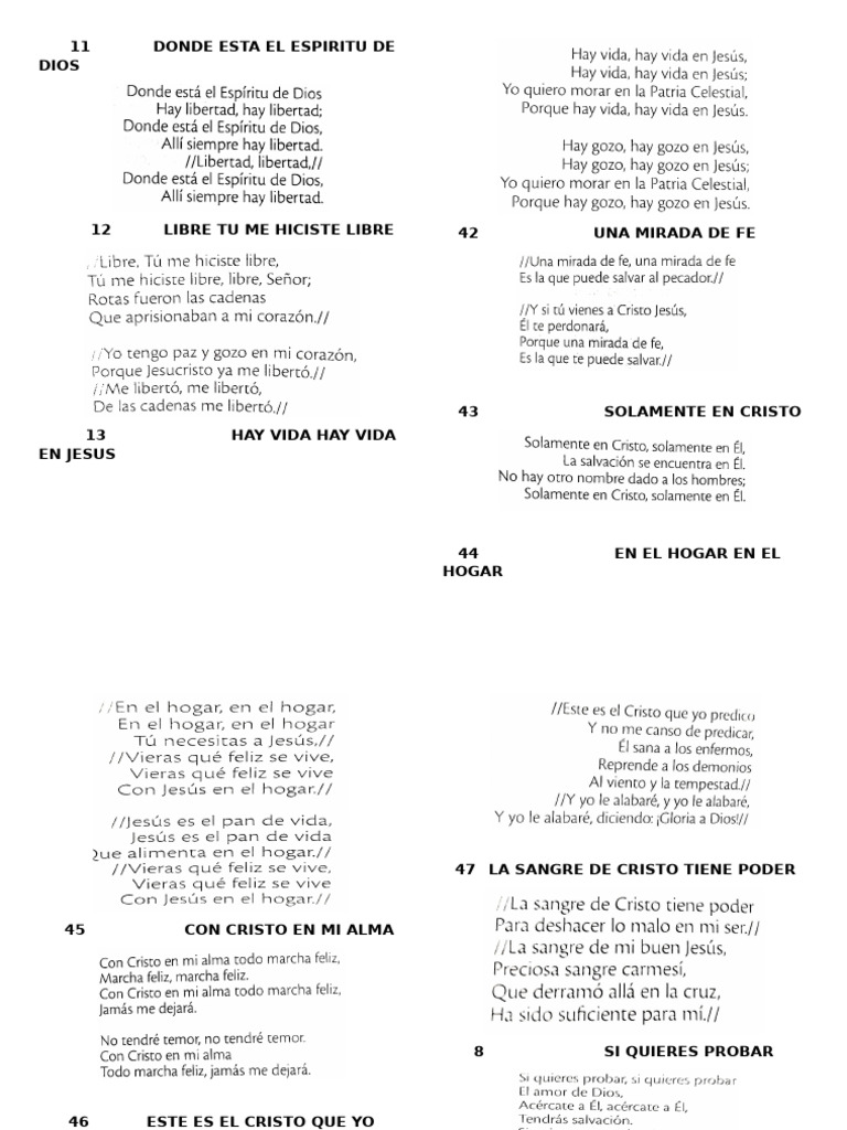 Himnario de la Iglesia Jezreel | PDF | Cristo (título) | Jesús