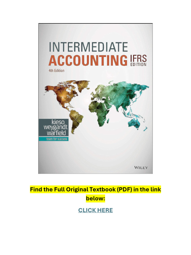 Intermediate Accounting IFRS 4th Edition | PDF | International Financial Reporting Standards ...