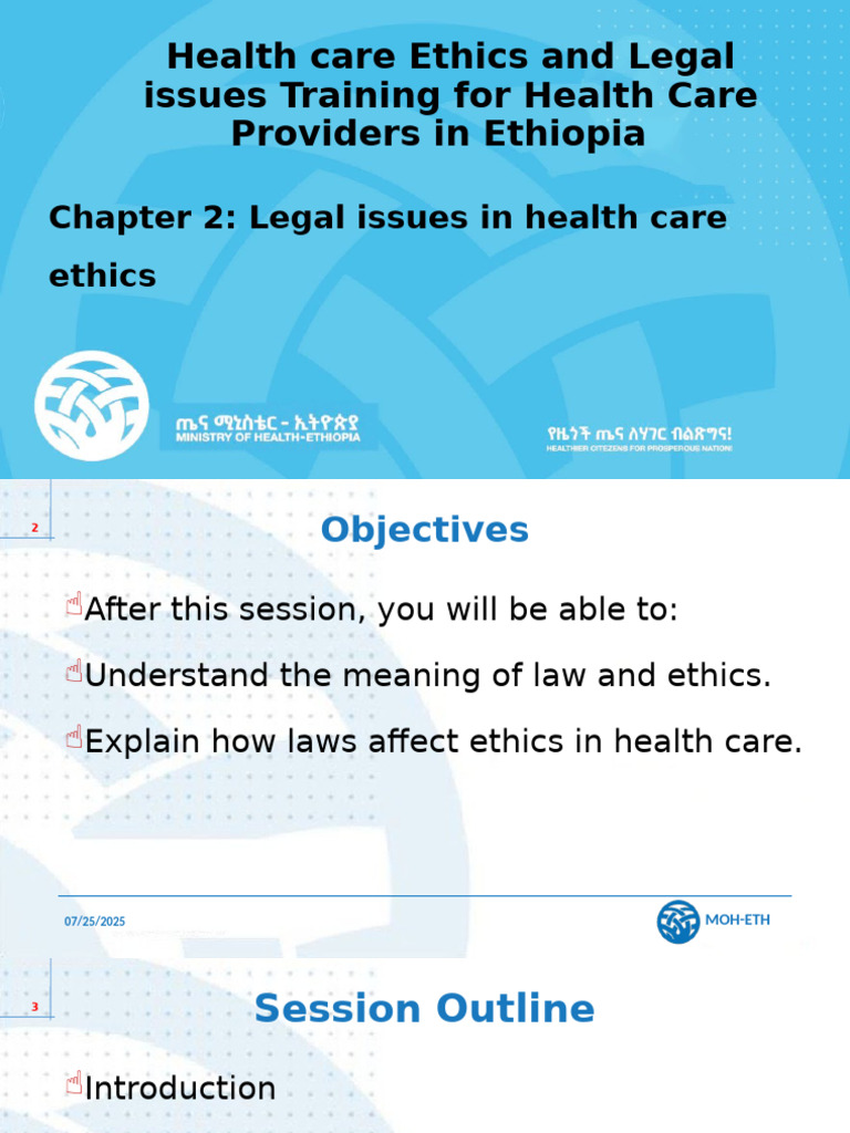 Legal and Ethical Training for Healthcare | PDF | Professional Ethics ...
