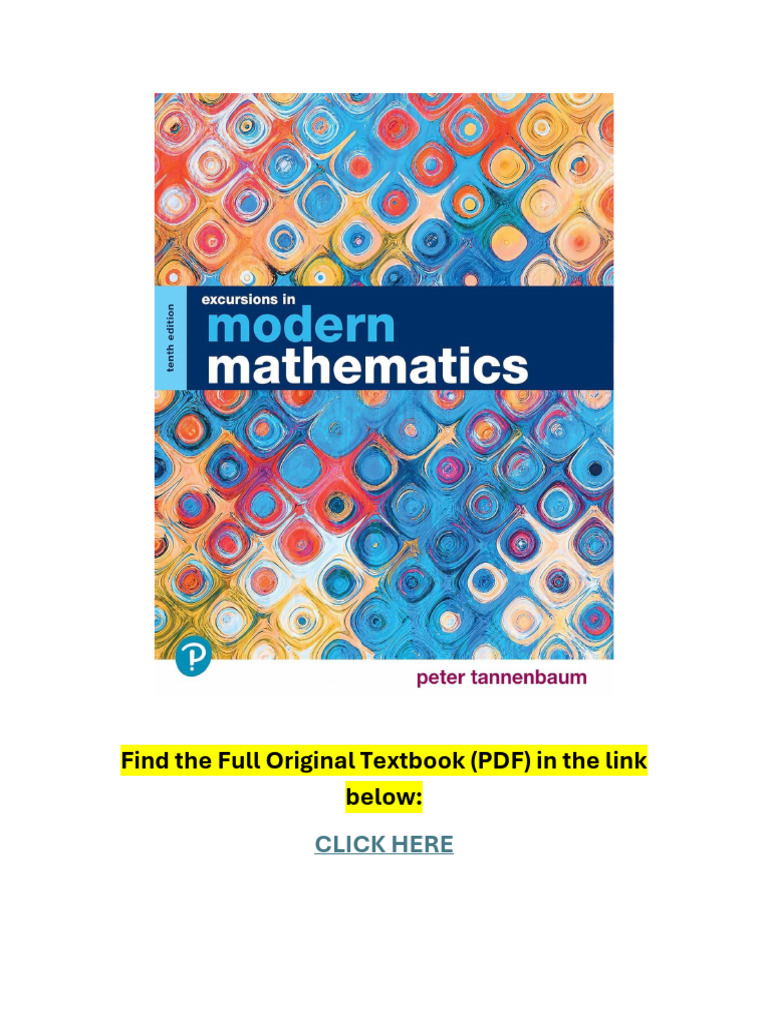 Excursions in Modern Mathematics 10th Edition | PDF | Statistics | Game ...