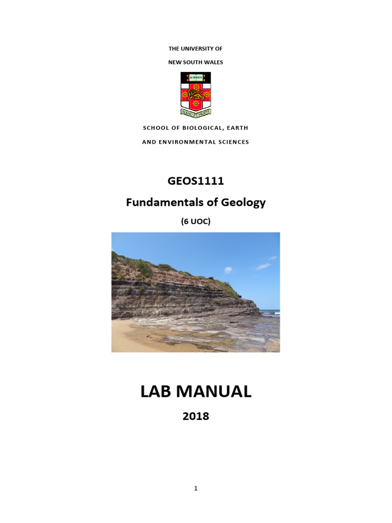 Geology Lab Manual: Minerals & Petrology | PDF | Geology | Minerals