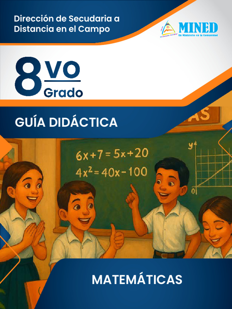 Guia Didactica Matematica 8vo Grado | PDF | Función (Matemáticas ...