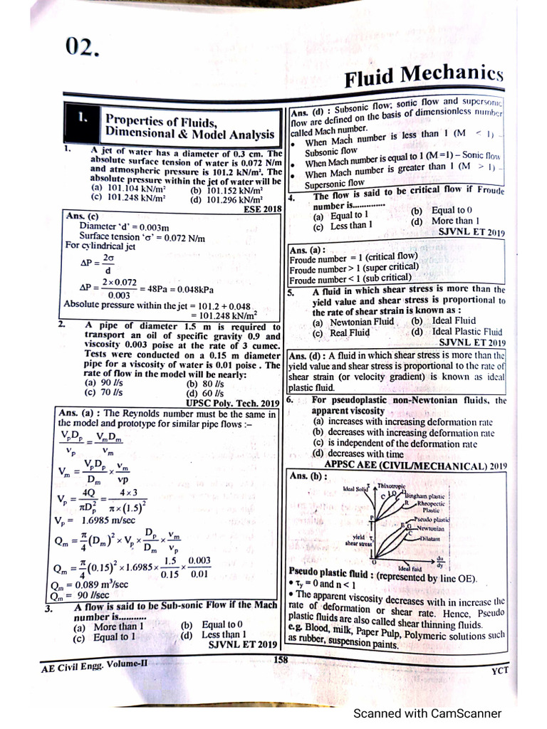 Fluid Mechanics Merged | PDF