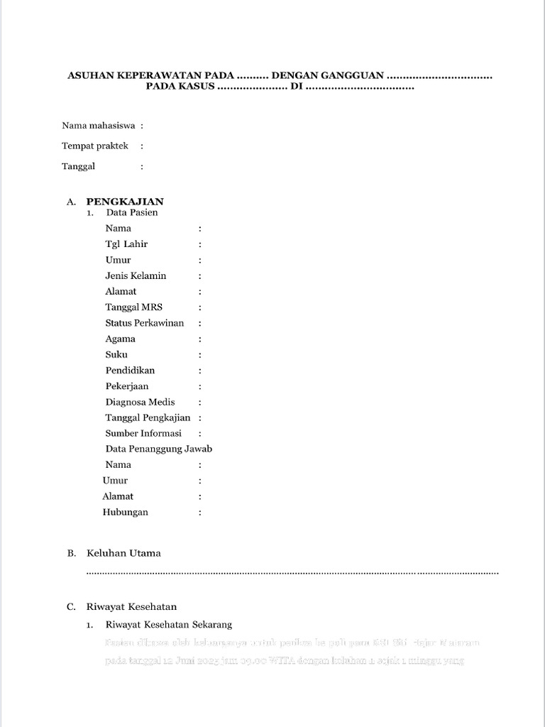Form Tugas Mandiri | PDF