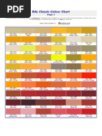 Pantone to RAL Color Conversion Chart | PDF | Grey | Image Processing