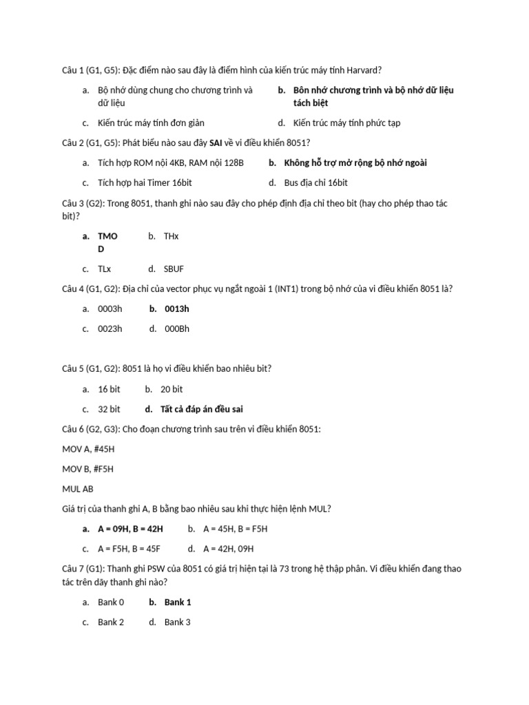 De Thi VXL VDK 3 | PDF