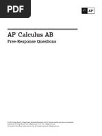 AP Calculus - Unit 2 Practice Exam | PDF | Derivative | Functions And ...