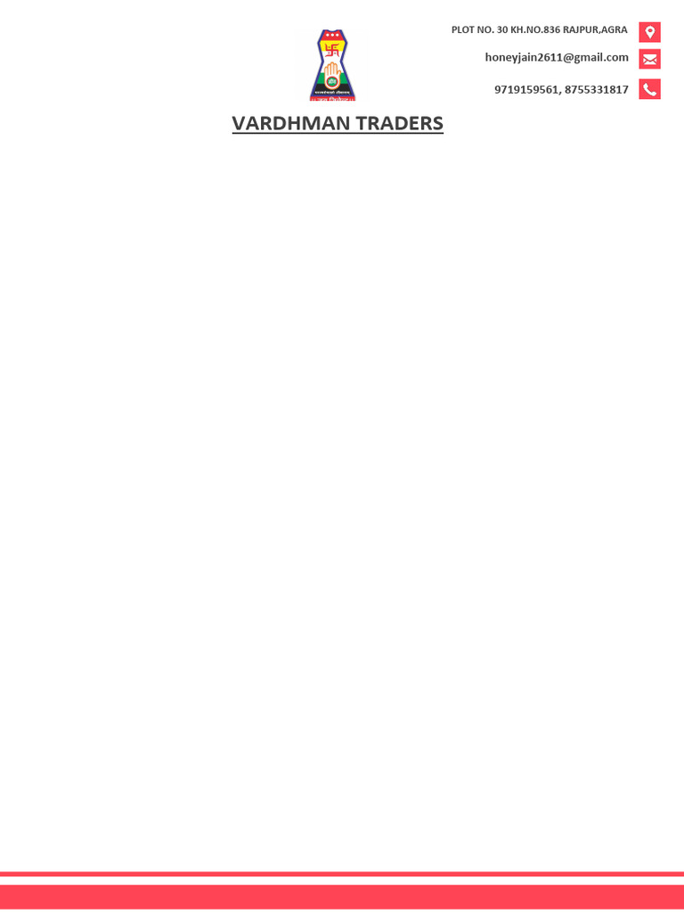 Vardhman Letter Head | PDF
