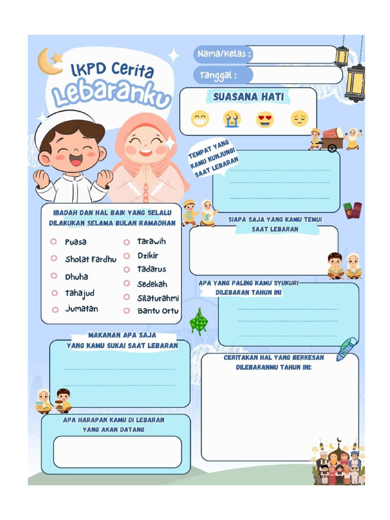 LKPD Lebaran | PDF