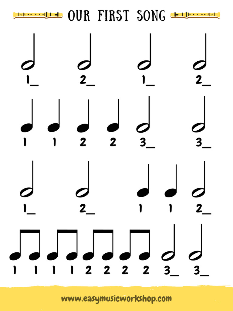 EMW Lesson 4 - Our First Song | PDF